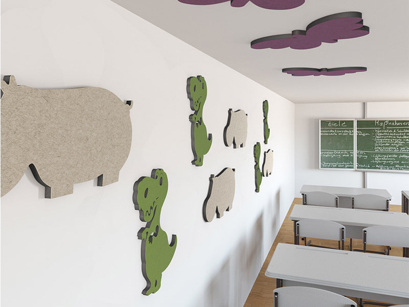 Soundproofing and sound insulation for schools and nurseries
