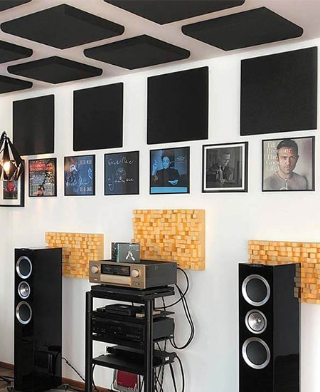 Soundproofing & sound protection for home cinema or HiFi studio